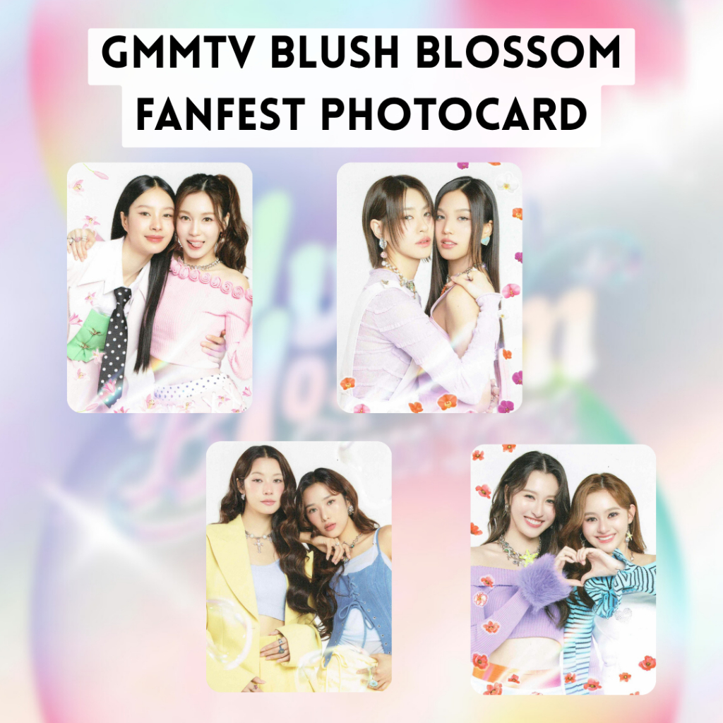 Gmmtv Blush Blossom Fanfest Collectable Photocard | Shopee Malaysia