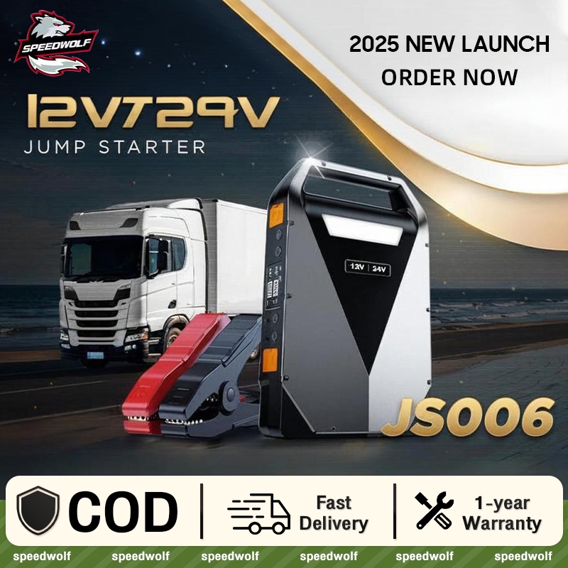 [𝐍𝐄𝐖 𝐋𝐀𝐔𝐍𝐂𝐇]JS006 Lorry Jump Starter 24V Heavy Duty 12V Powerbank Lori ...
