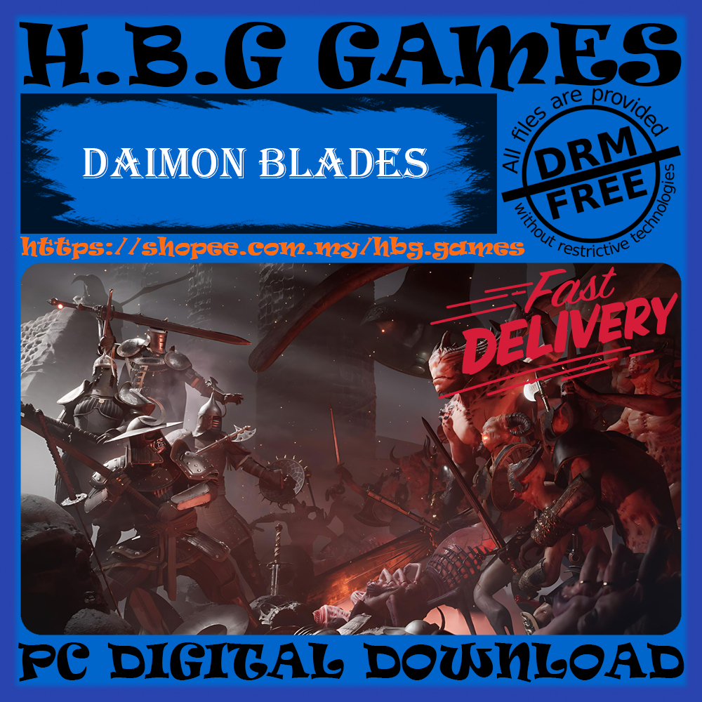Daimon Blades [PC DIGITAL DOWNLOAD] [OFFLINE] [DRM-FREE] [BONUS] | Shopee Malaysia