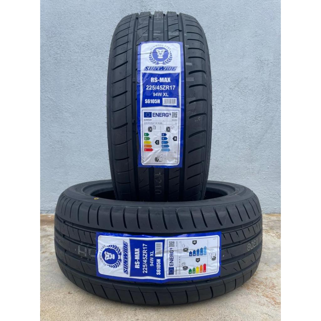 225/45/17 Sunwide RS-MAX Tayar 2025 | Shopee Malaysia