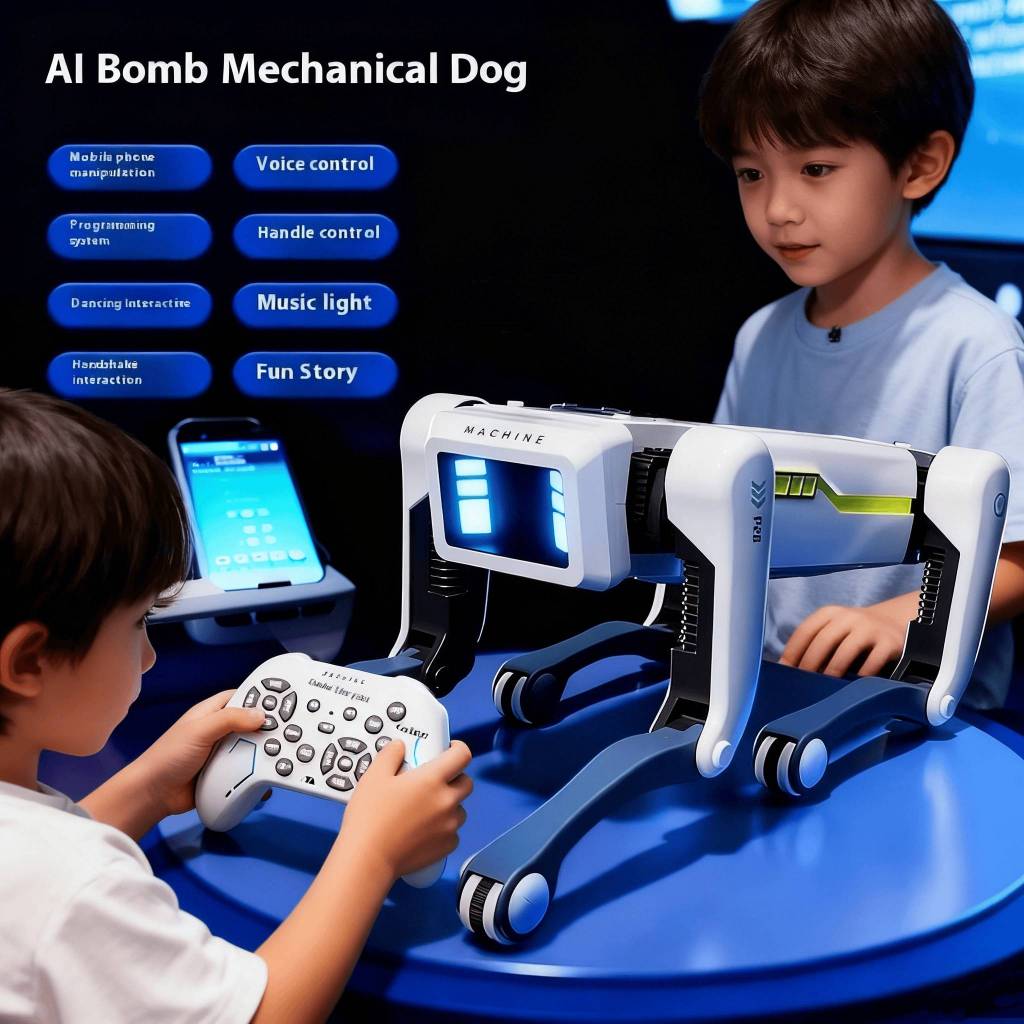 🚀READY STOCK🚀 Robot Dog AI STEM Programming Early Education mainan budak lelaki Kids Birthday ...