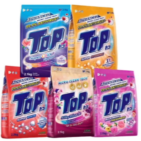 TOP DETERGENT POWDER / SERBUK PENCUCI BAJU 2.1KG | Shopee Malaysia