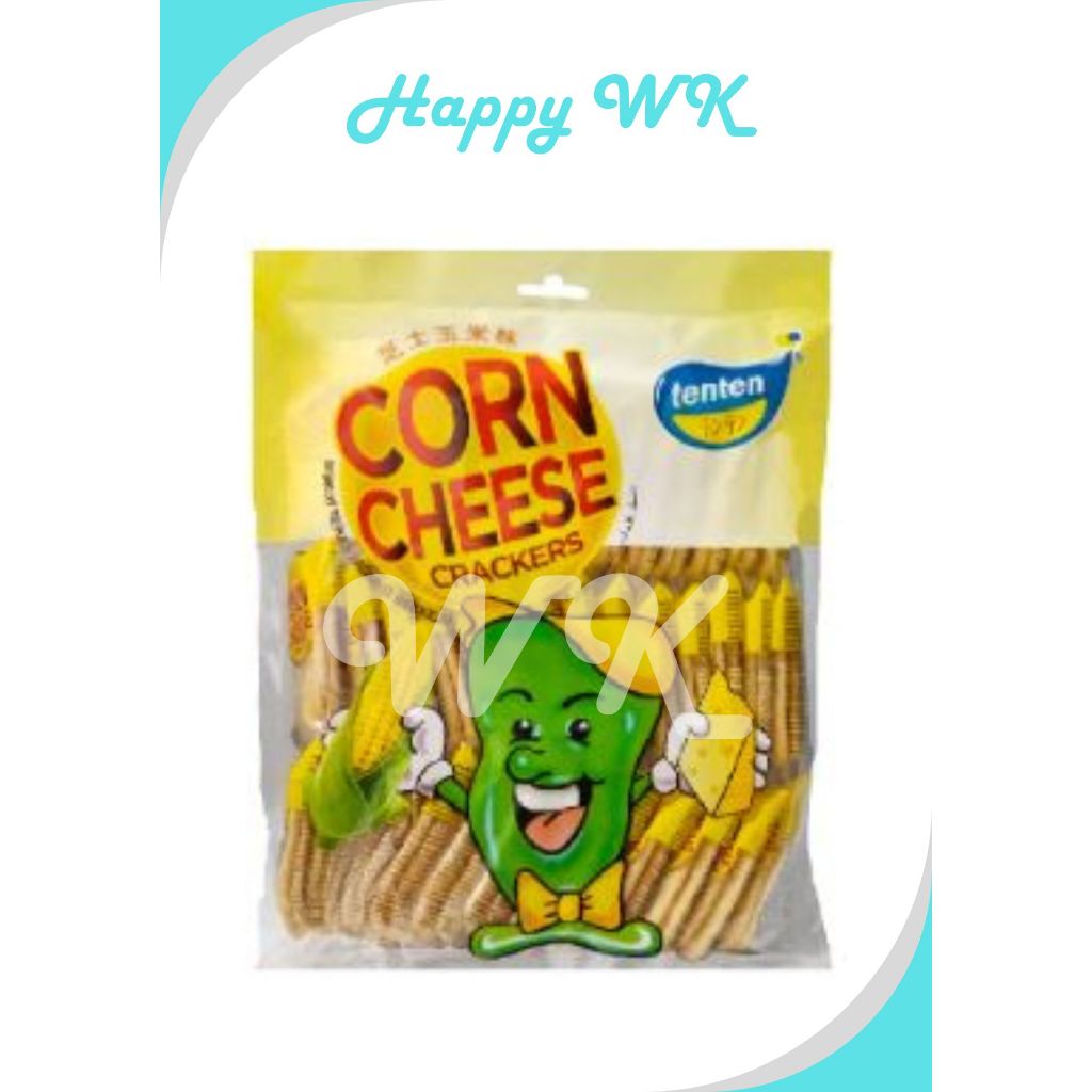[READY STOCK] Tenten Corn Chesse Cracker 230g (40pcs/Pack) | Shopee ...