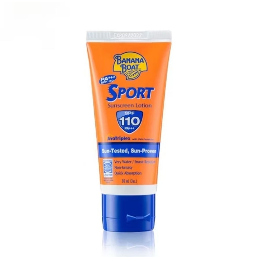 Banana Boat Sports Sunscreen SPF110 PA+++ Non Greasy Sweat Resistant ...