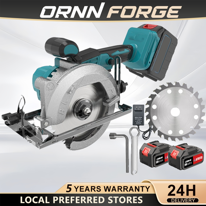 Cordless Circular saw 1800W Brushless Electric circular saw mesin ...