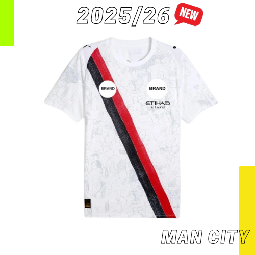 (NEW) Manchester_City_MC KidsSuper CWC Kit 2025/26 Football Jersey EPL ...