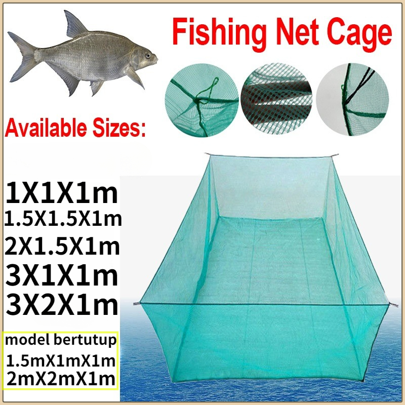 Fishing Nets (Nursery Net/Pond Net) & Fish Cages (Floating/River ...