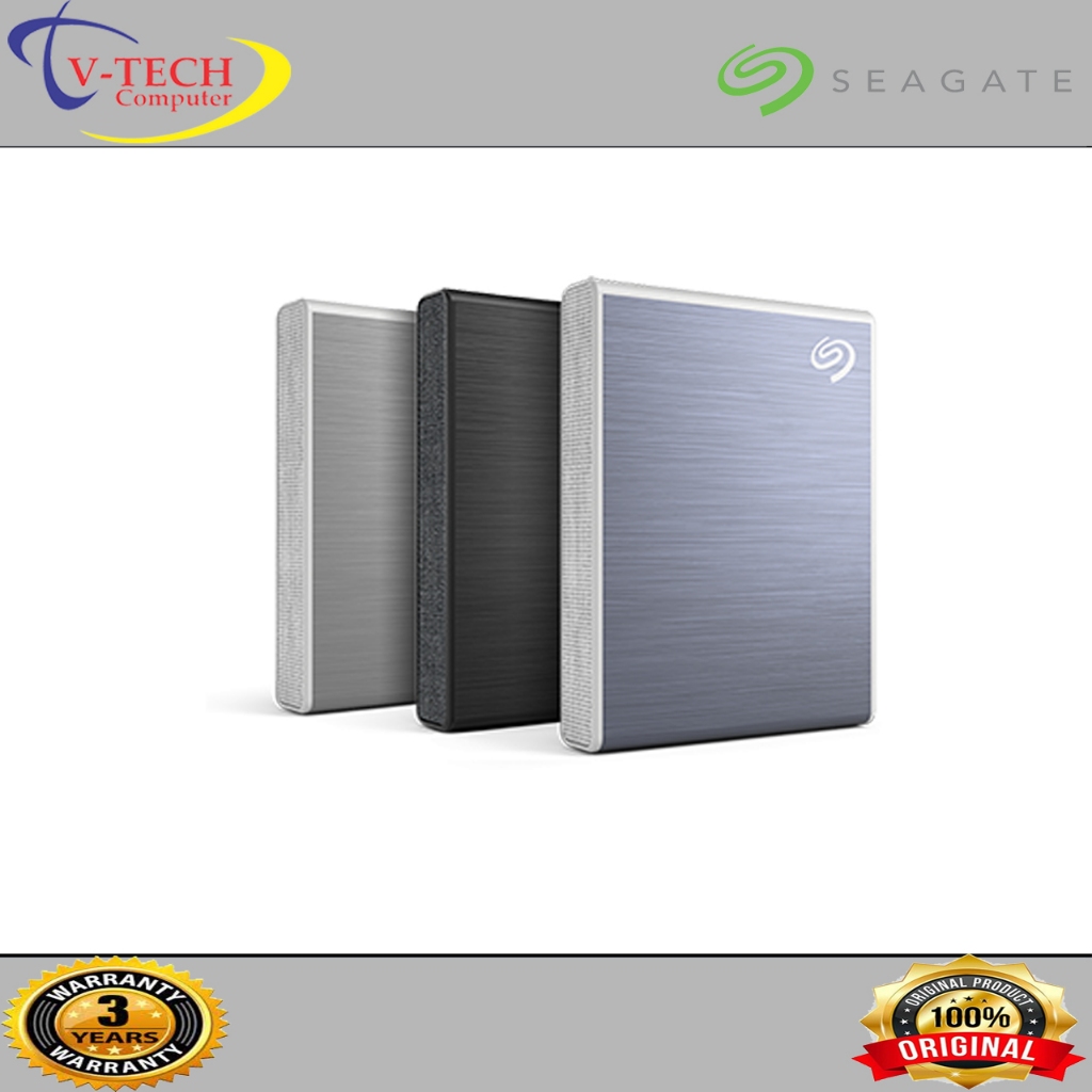 SEAGATE ONE TOUCH SSD PROTABLE EXTERNAL SOLID STATE DRIVER USB TYPE C ...