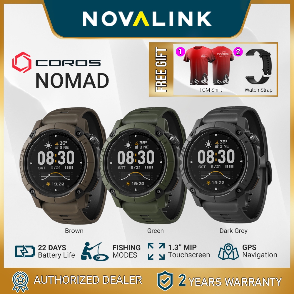 COROS NOMAD GPS Adventure Sport Watch Outdoor Smart Watch Pancing ...