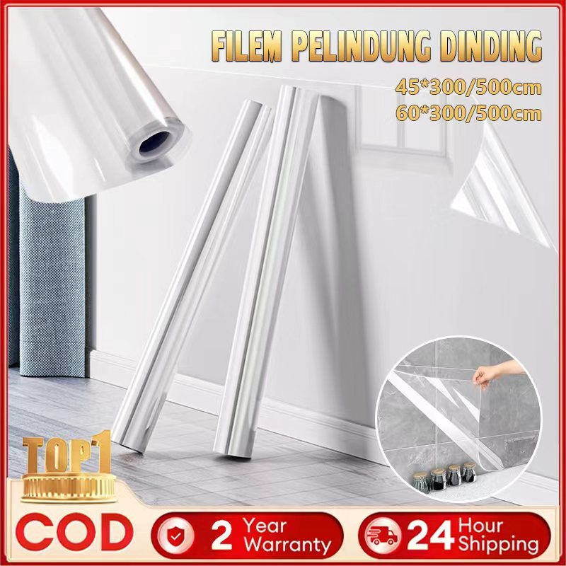 3M/5M Transparent Film Anti-oil Wall Stickers For Kitchen Furniture ...