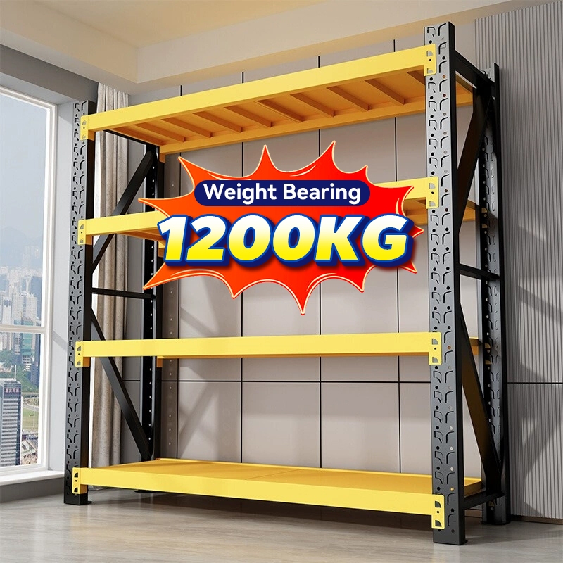 MOK Pro Large Steel Shelves 120-200CM Warehouse Steel Shelves | Shopee ...