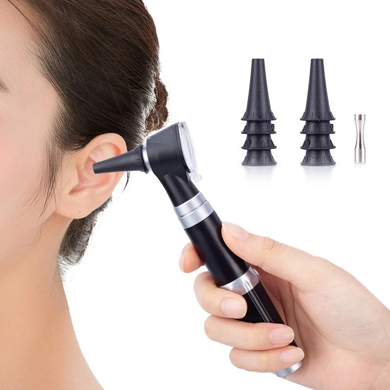 Otoscope Penlight Set Medical ENT Diagnostic Tool for Ear Nose Throat ...