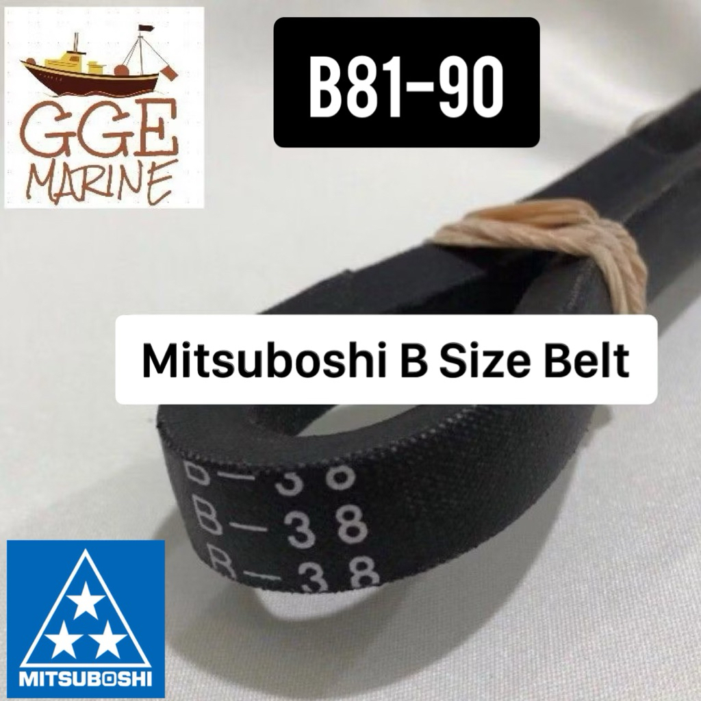 Mitsubishi V-BELT Tali Belting B81 B82 B83 B84 B85 B86 B87 B88 B89 B90 ...