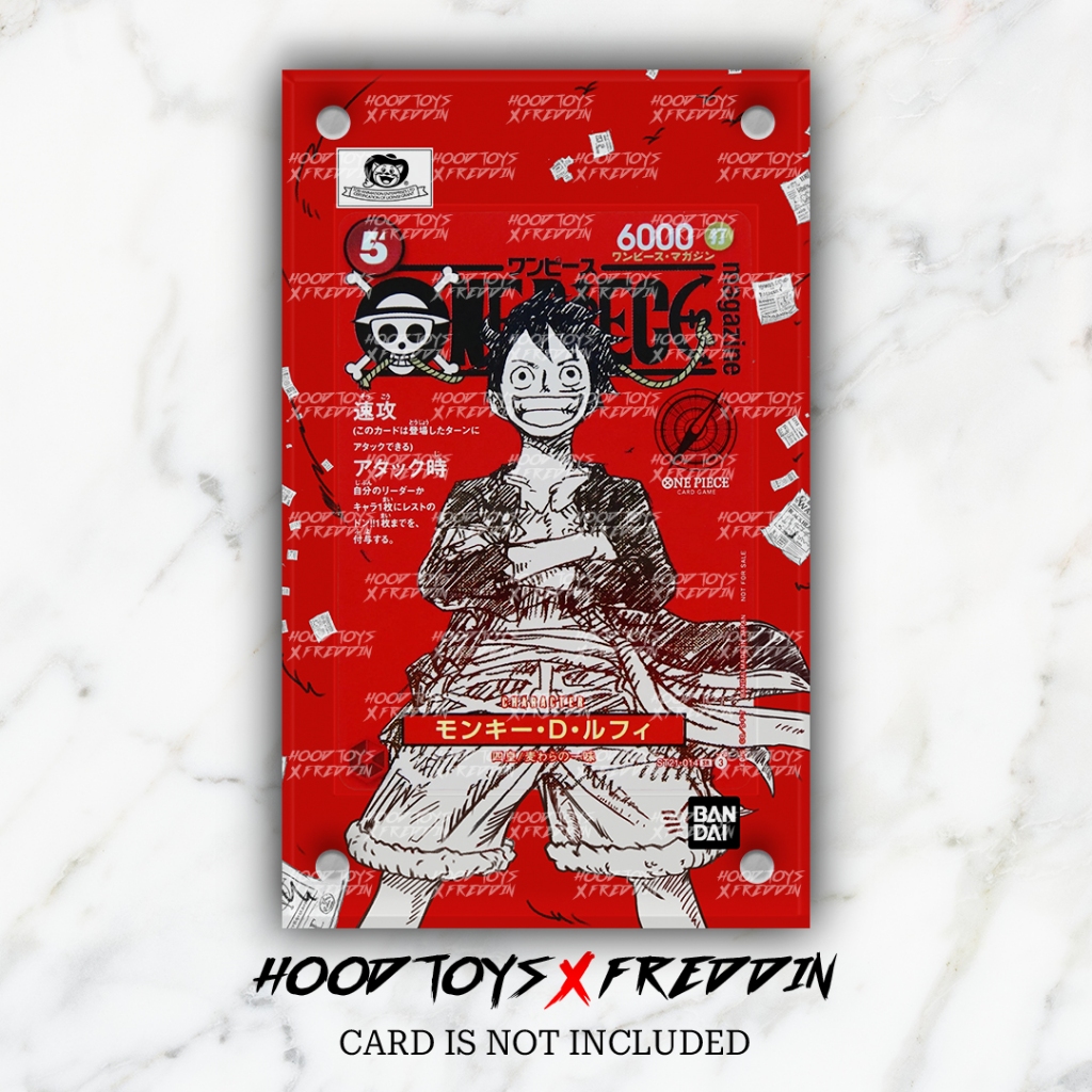 LUFFY MAGAZINE FULL ART FRAME [ONE PIECE TCG] | Shopee Malaysia