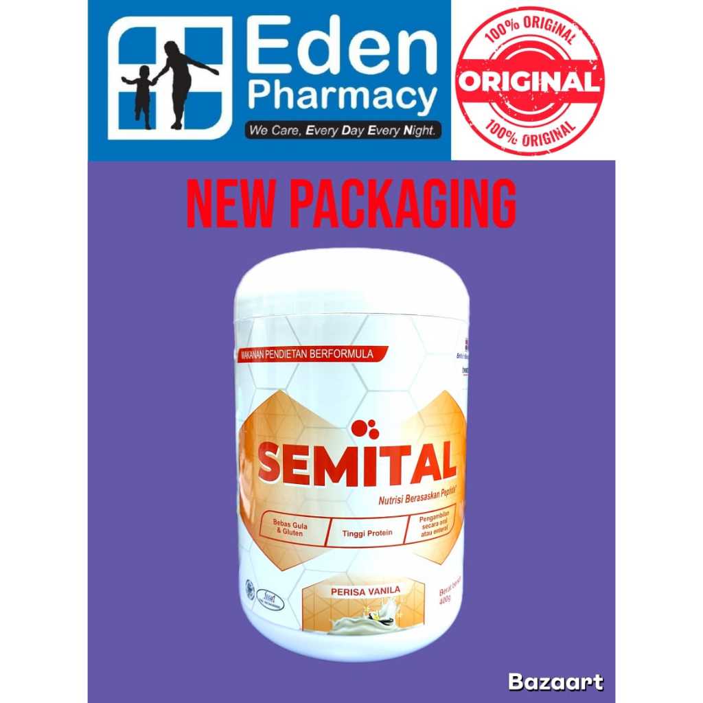 Semital Complete Peptide Based Diet ( 400g ) | Shopee Malaysia