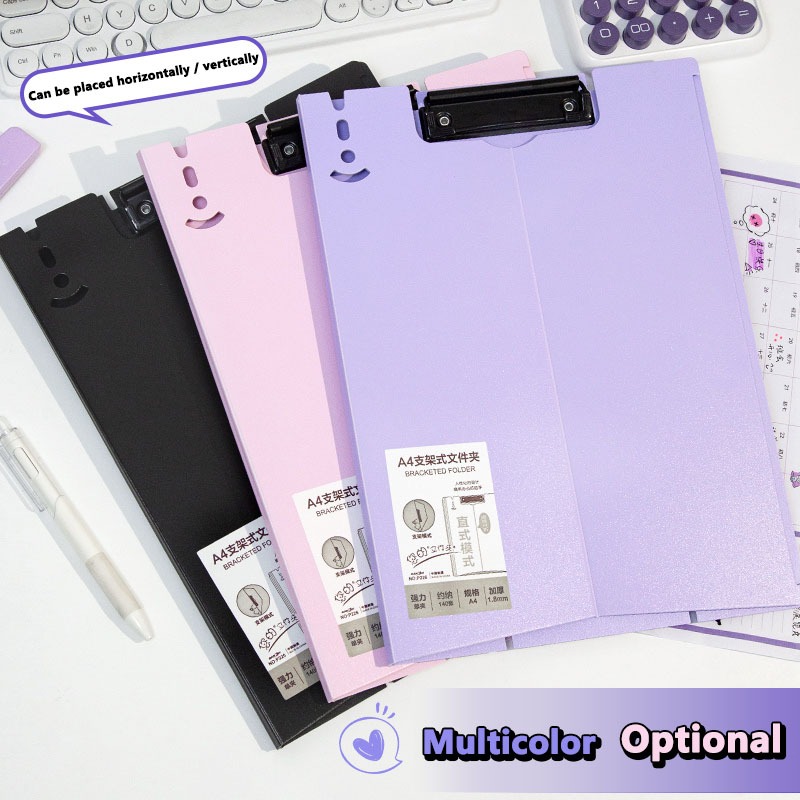 A4 PP PLASTIC Versatile Clip Board Office School Supplies Student ...