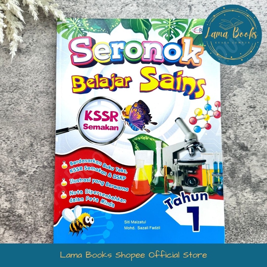 Lama Books: Kids | KSSR Seronok Belajar Sains Tahun, 1 Sekolah ...