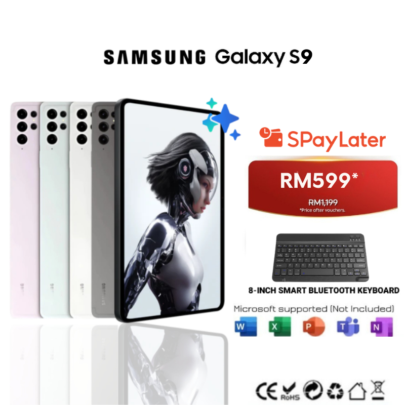 Samsung Galaxy S9 Tab | 11" Tablet | 16GB RAM 512GB ROM | Dual SIM Card ...