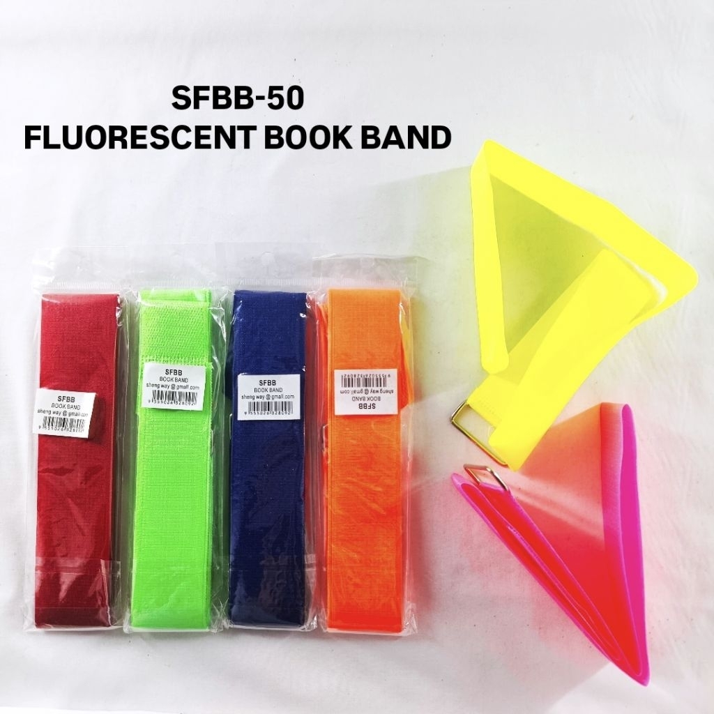(4PCS) SFBB-50 Fluorescent Book Band | 书绳 X 4PCS | Shopee Malaysia