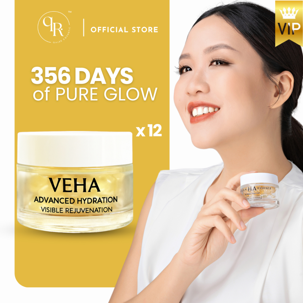 qaleR VEHA 365 Days (12x30 Caps) – Hydration, Skin Repair, Youthful ...