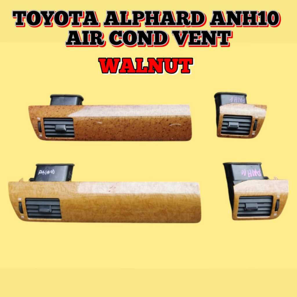 🇯🇵🇯🇵 AIRCOND VENT / PENGHAWA DINGIN TOYOTA ALPHARD ANH10 2002 - 2008 ...