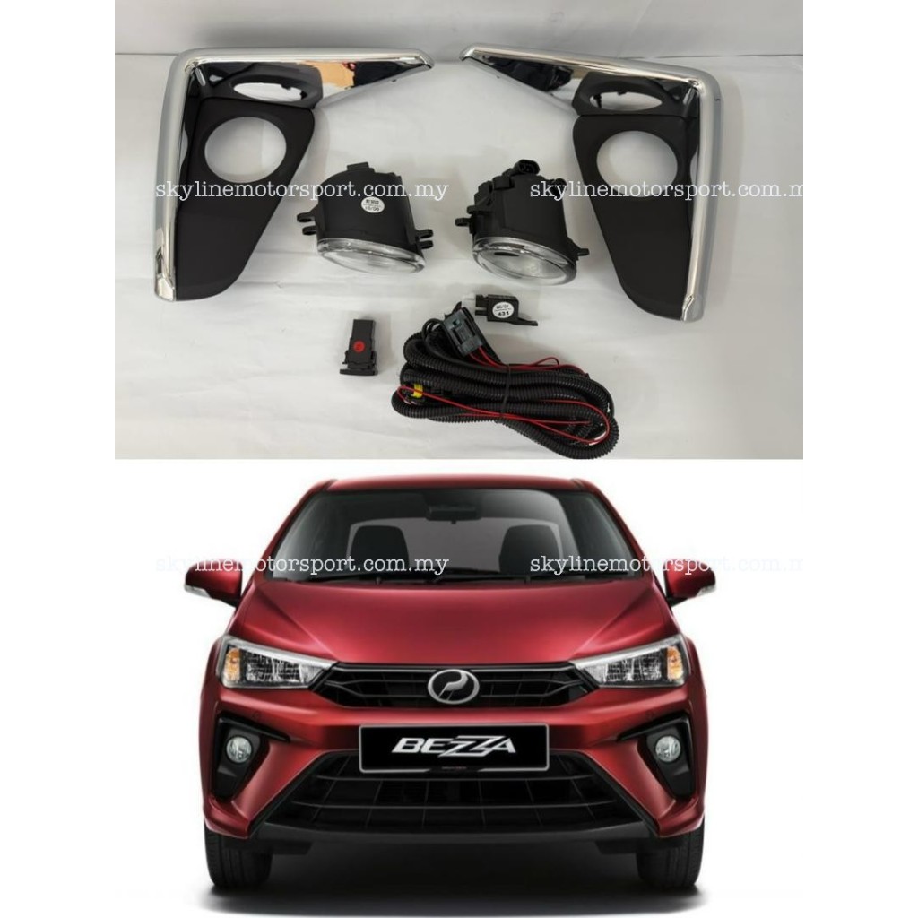 Perodua Bezza Fog Lamp Foglight 2019 2020 2021 2022 2023 2024 2025 ...