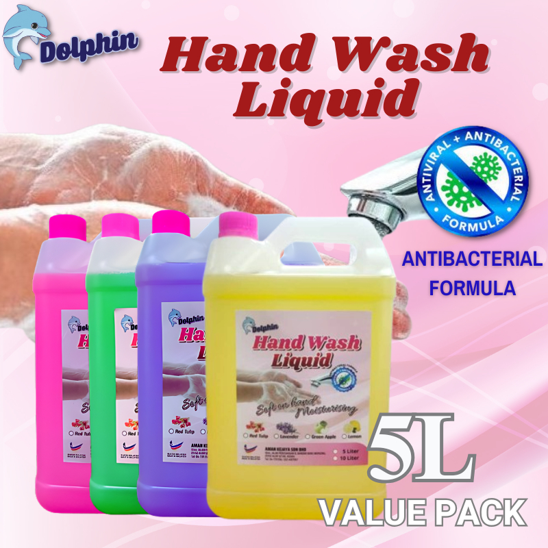 DOLPHIN Antibacterial Hand Soap Hand Wash Liquid / Pencuci Tangan ...