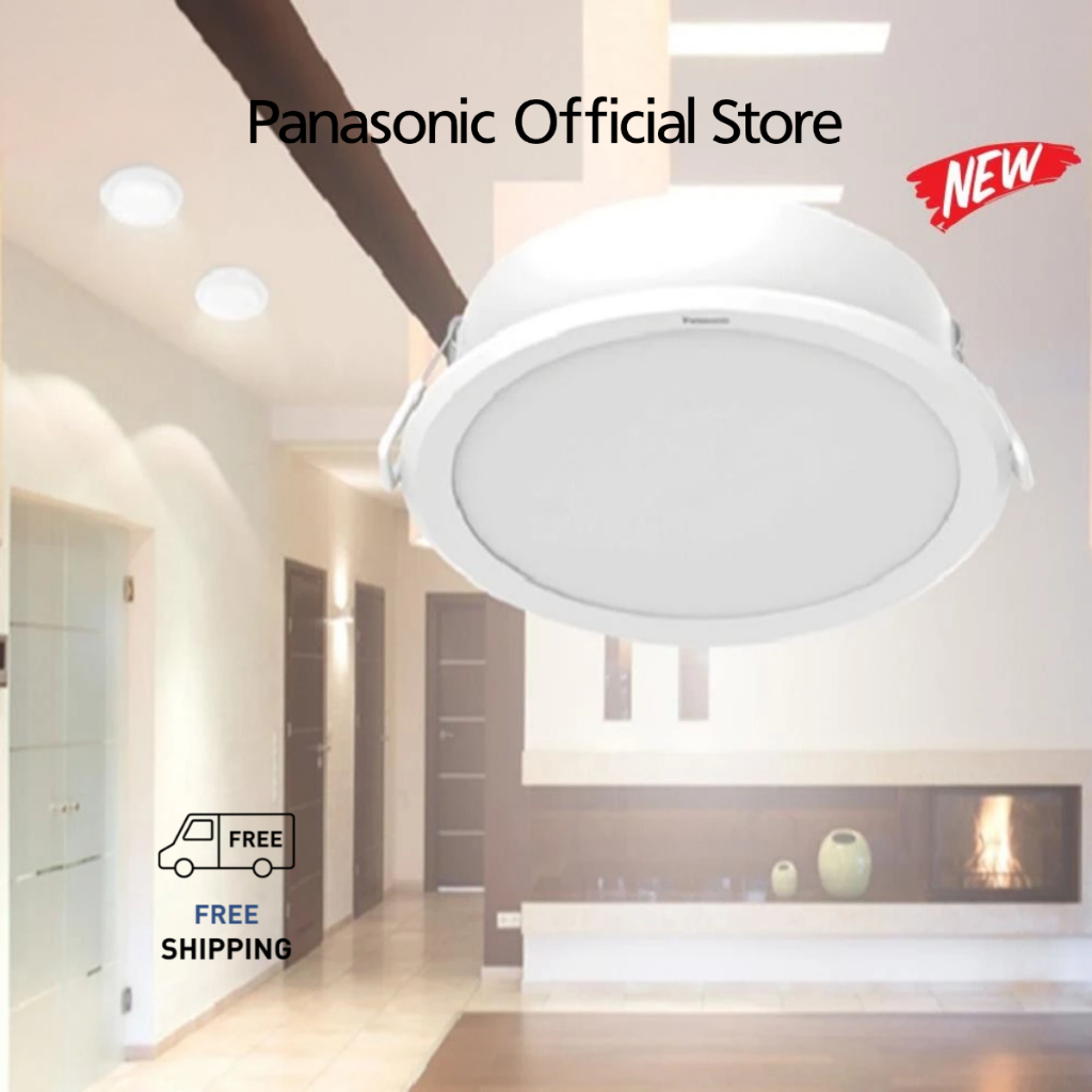 PANASONIC LED RECESSED DOWNLIGHT (24W) CUT OUT SIZE 175MM - ROUND 1PC ...