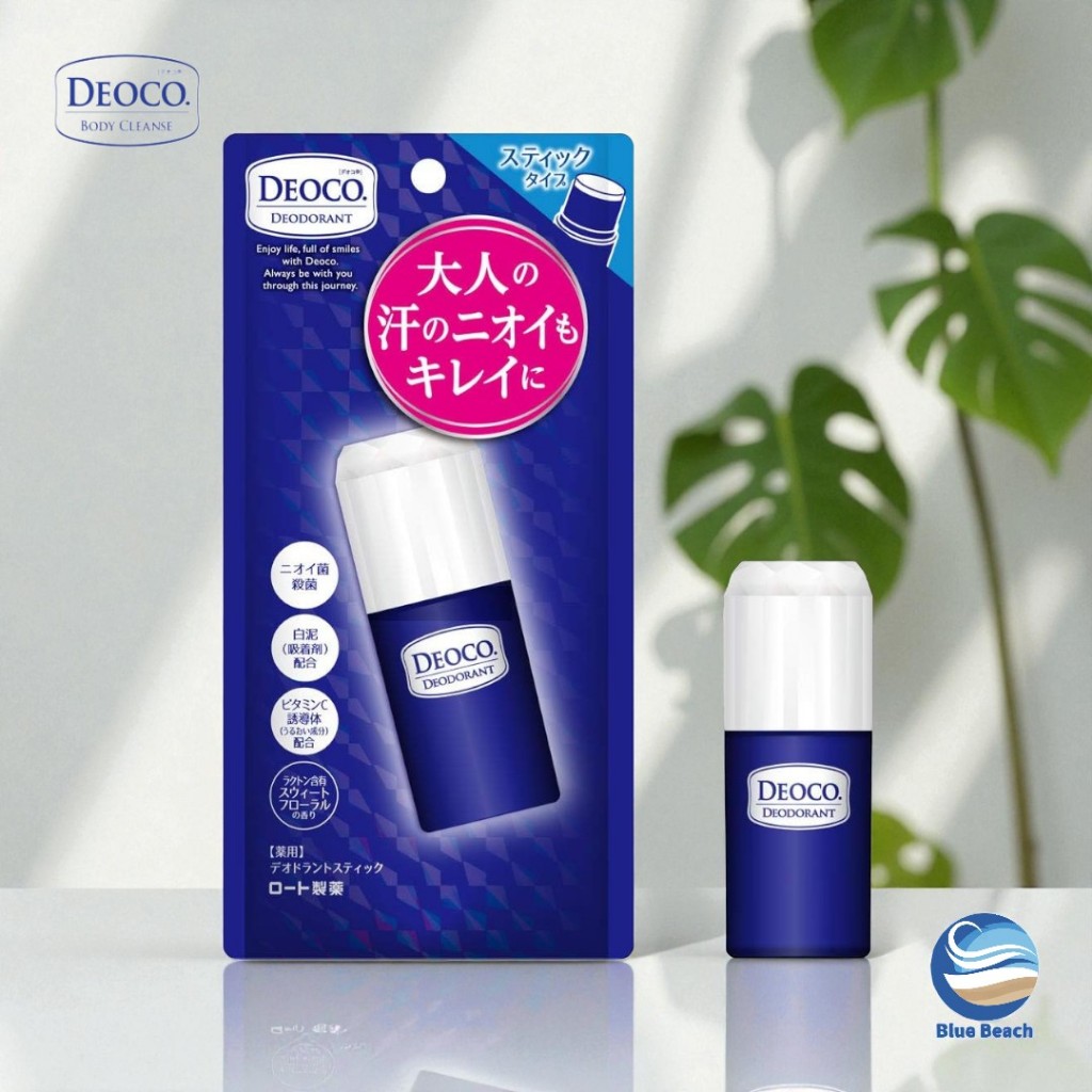DEOCO Medicated Deodorant/Premium Japanese Formula/24H Protection ...