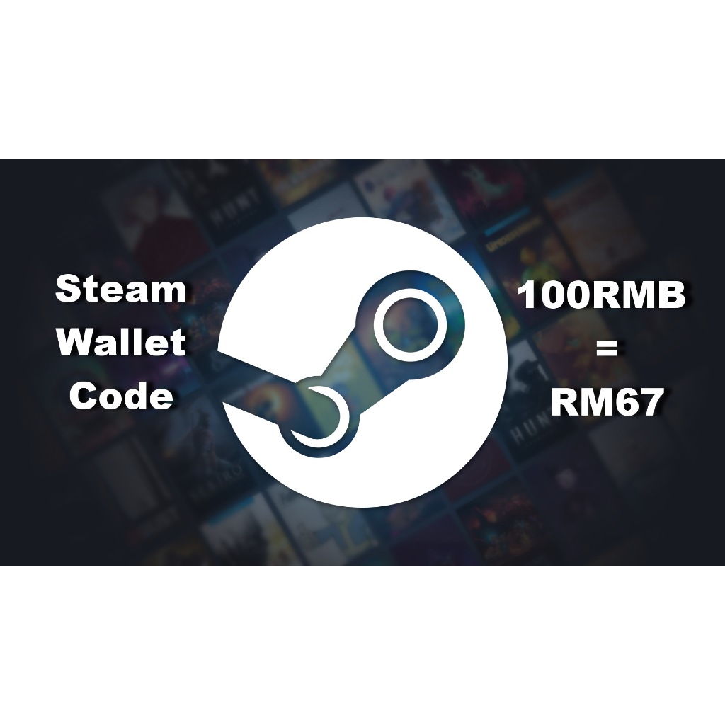 Steam Wallet 100RMB CHINA REGION [CN] 100 YUAN STEAM GAME [INSTANT ...