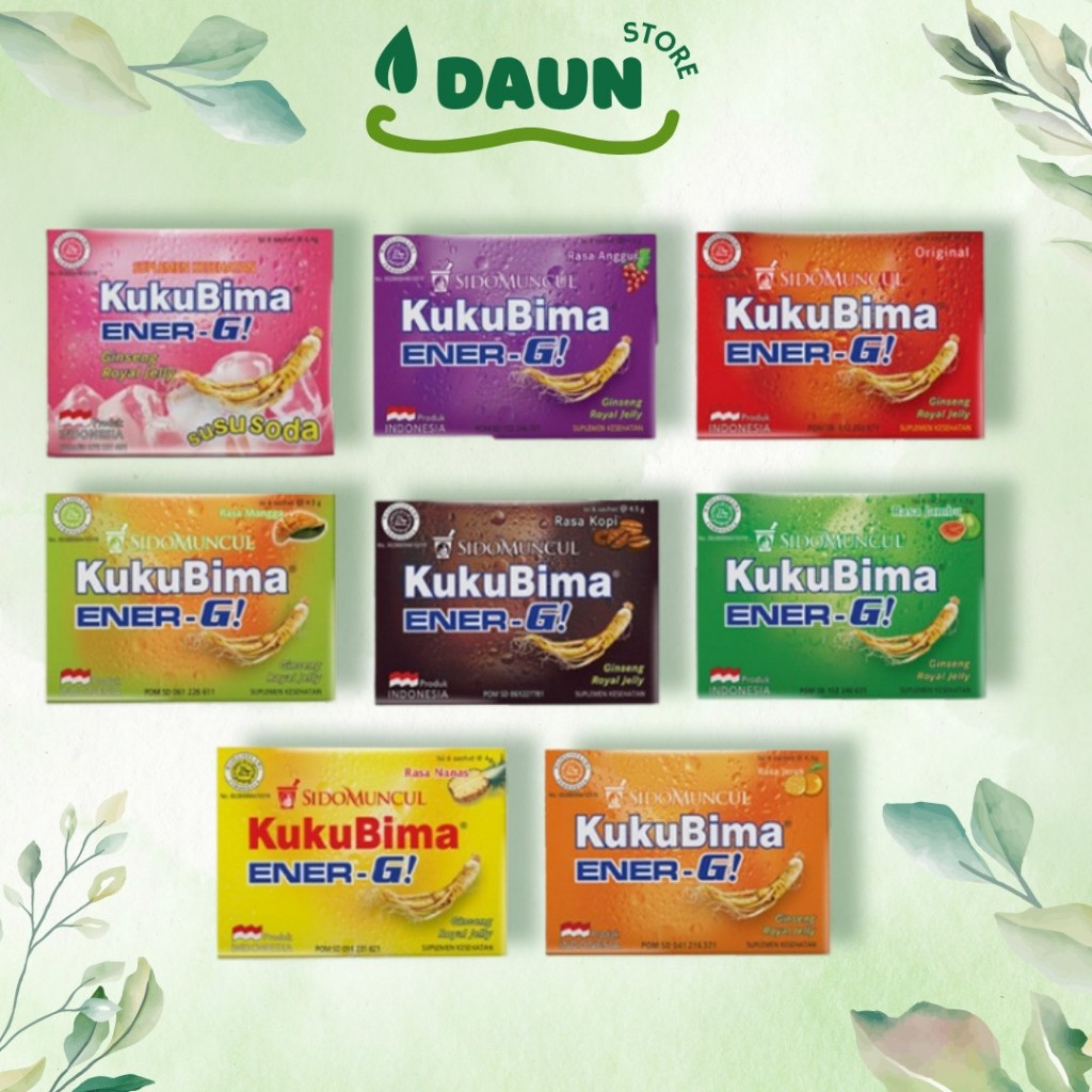 Kukubima Stamina (1 kotak x 6 sachets) 4.5g | Shopee Malaysia
