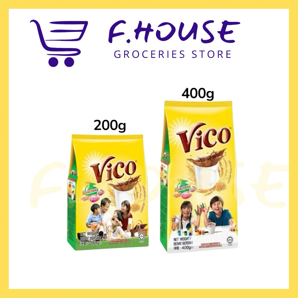Vico Chocolate Malt Drink (200g/400g) | Shopee Malaysia