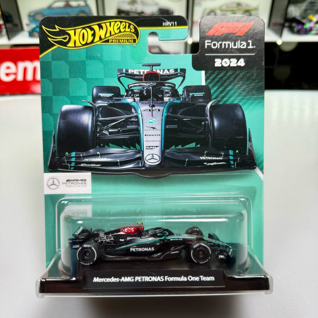 Hot Wheels Premium Mercedes AMG Petronas Formula one Team #44 F1 ...