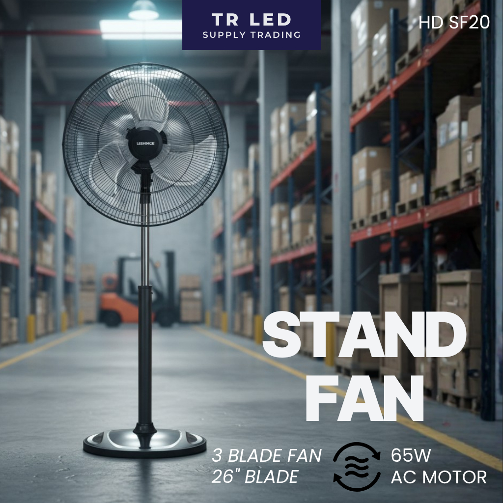 【SIRIM】HD SF20 20-Inch Heavy Duty Industrial Stand Fan | High Air ...