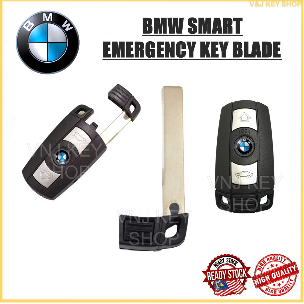 BMW E90 E60 E91 E92 1 3 5 6 7 Series Remote Car Key Keyless Emergency ...