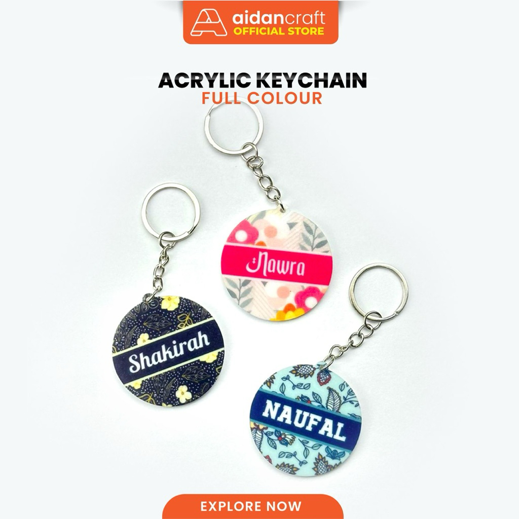 ACRYLIC KEYCHAIN (FULL COLOR) | Shopee Malaysia