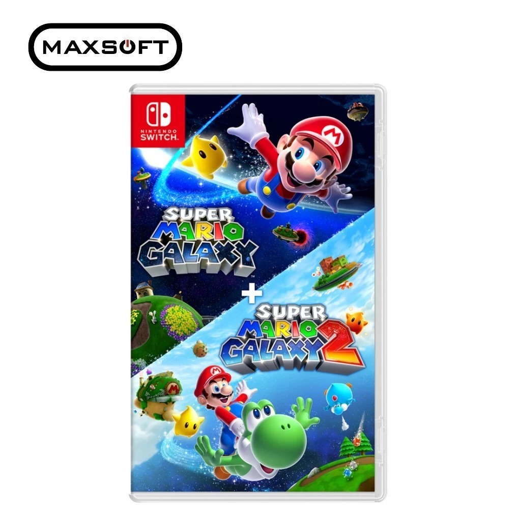 Super Mario Galaxy + Super Mario Galaxy 2 - Nintendo Switch | Shopee ...