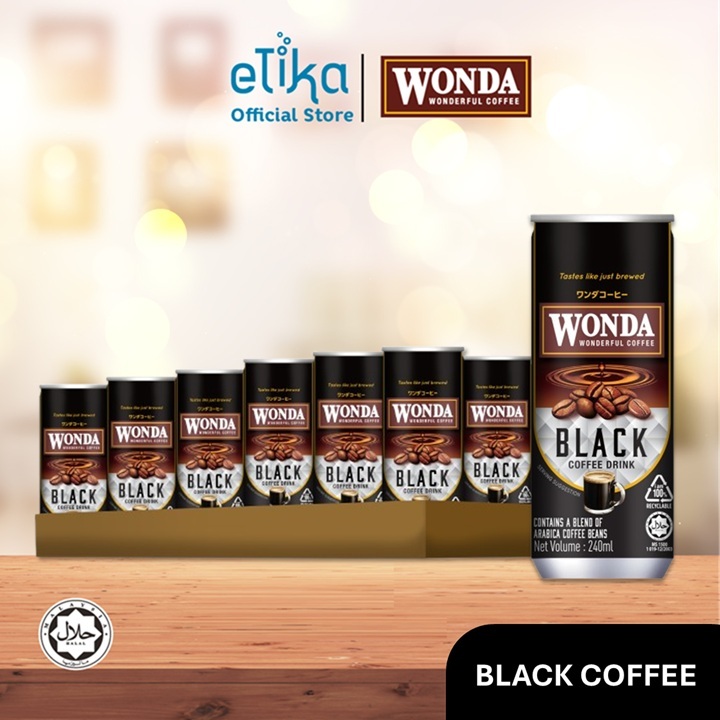 Wonda Black Coffee 240ml x 24 cans (Carton) | Shopee Malaysia