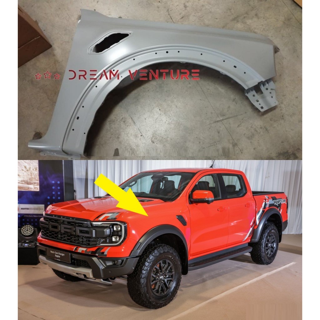 ORIGINAL FORD RAPTOR T9 2022 - 2025 FRONT FENDER DEPAN MUDGUARD RH LH ...
