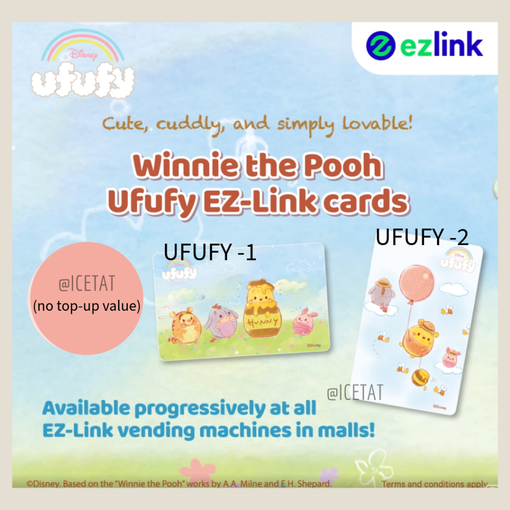 Ufufy/one Piece/Doraemon/TOY STORY ALIEN/蜡笔小新/Miffy 易通卡 Ezlink Card ...