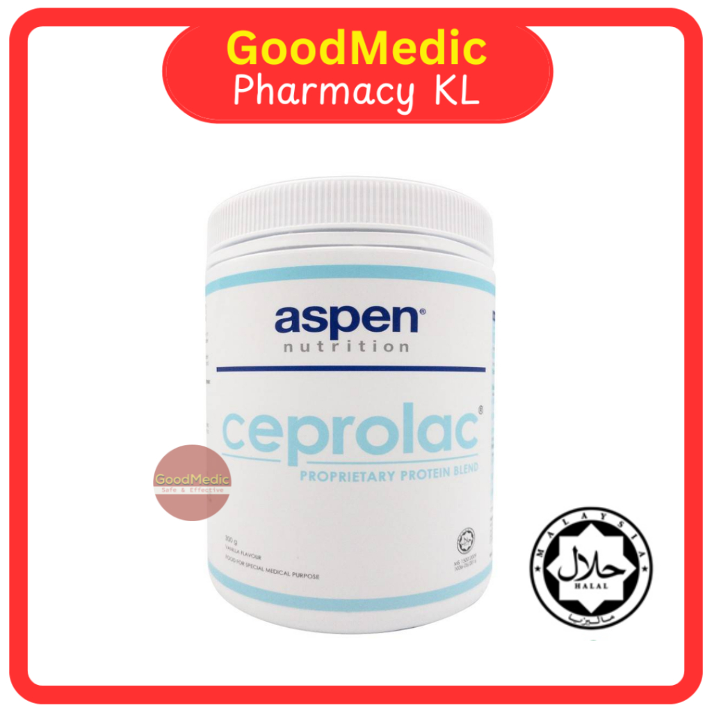 Aspen Nutrition Ceprolac Whey Protein – 300g /5.5g x 30s High Protein ...