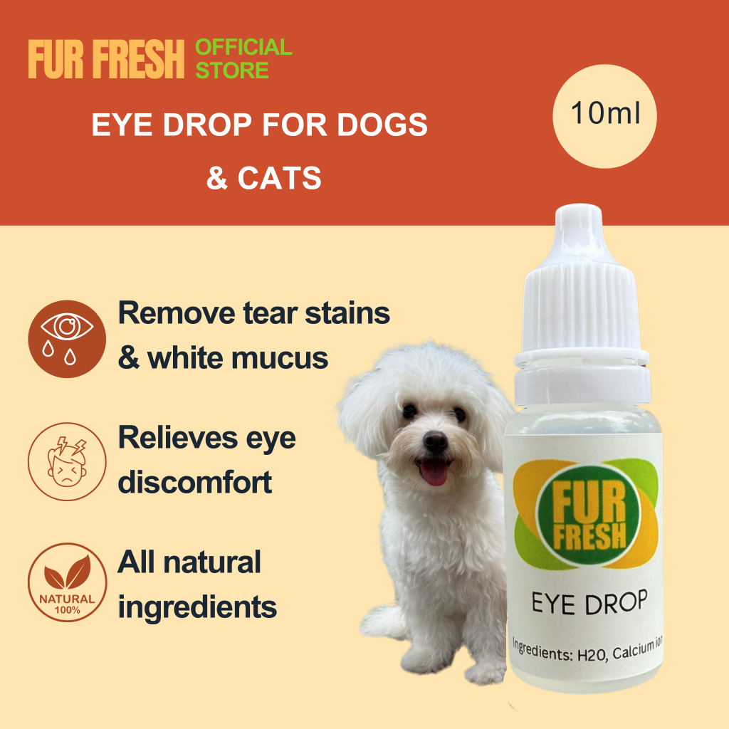 FurFresh Pet Eye Drop 10ml dog Eye Wash For Dogs & Cats | Shopee Malaysia