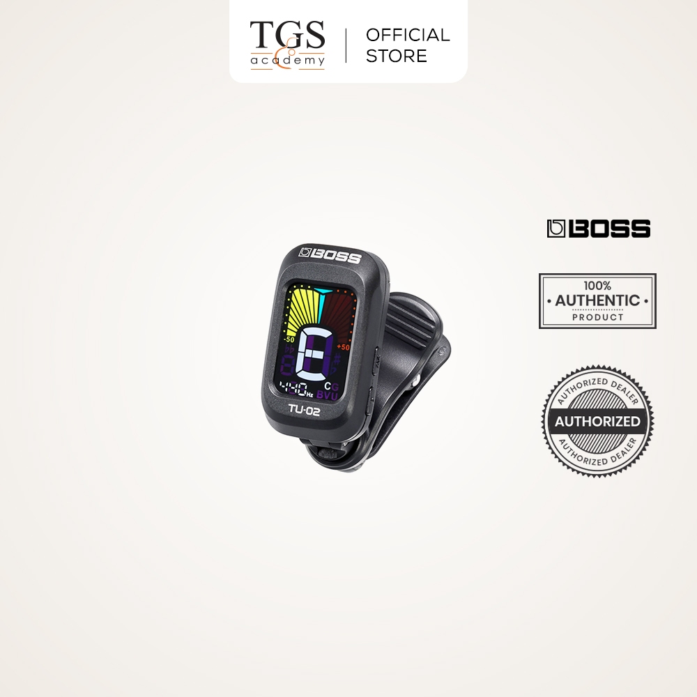 Boss TU-02 Chromatic Clip-on Tuner (Guitar / Bass / Ukulele) | Shopee ...