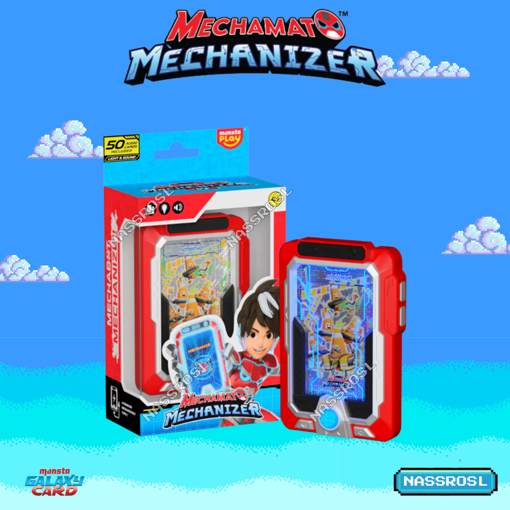Mechamato Mechanizer with 50 Audio Cards | Shopee Malaysia