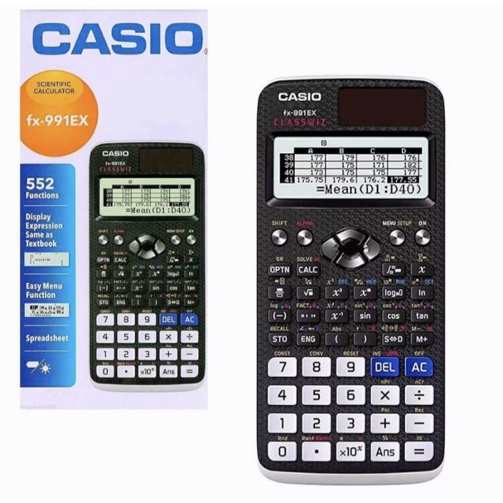Casio Classwiz FX 991EX Original Scientific Calculator - Shopee Edition ...