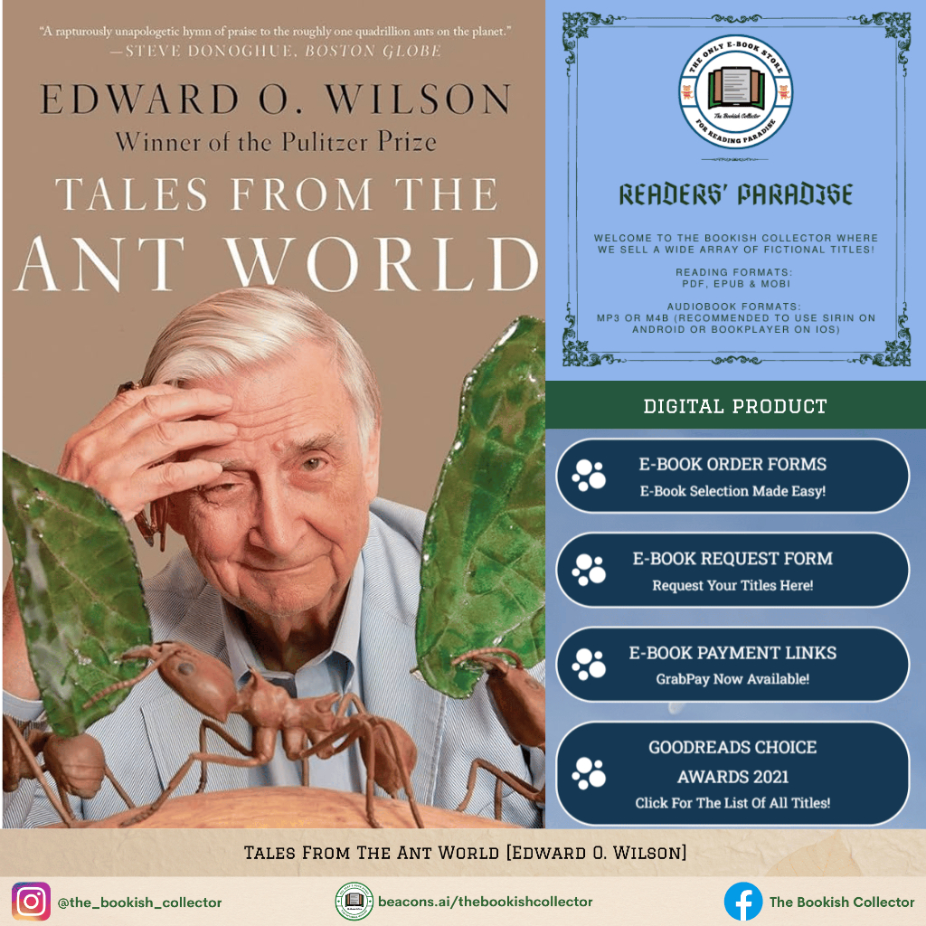 Tales From The Ant World [Edward O. Wilson] | Shopee Malaysia