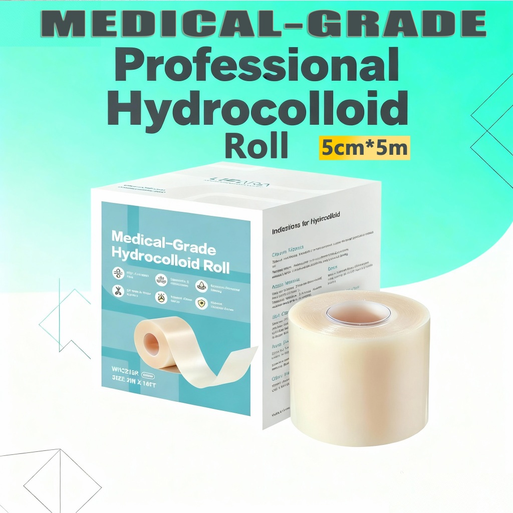 Hydrocolloid Roll Medical-Grade Wound Care Band-Aid waterproof skin ...