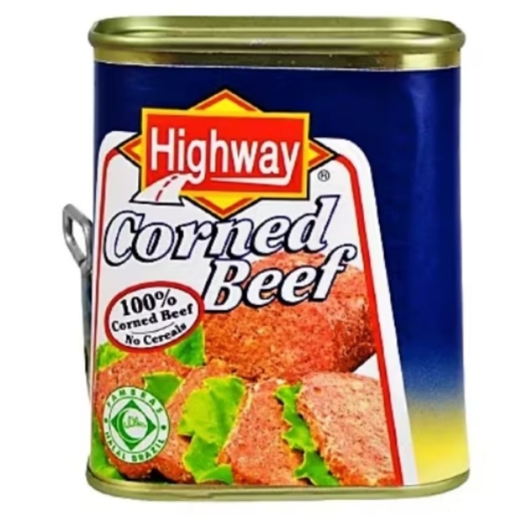 Highway Halal EXP 01/2028 Corned Beef Meat 340g | Shopee Malaysia