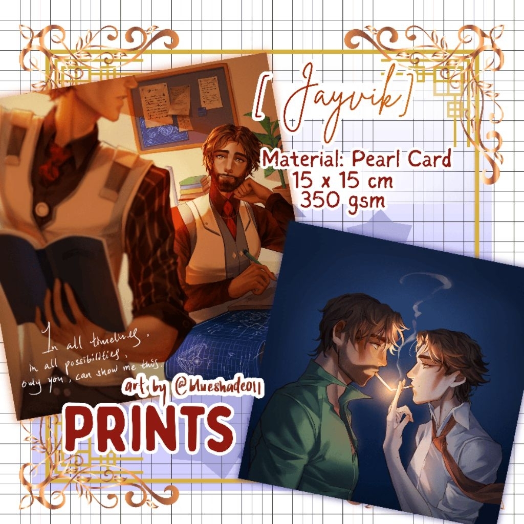 [NEW] Arcane Jayvik Square Print (Fan Merch) | Jayce, Viktor | Shopee ...