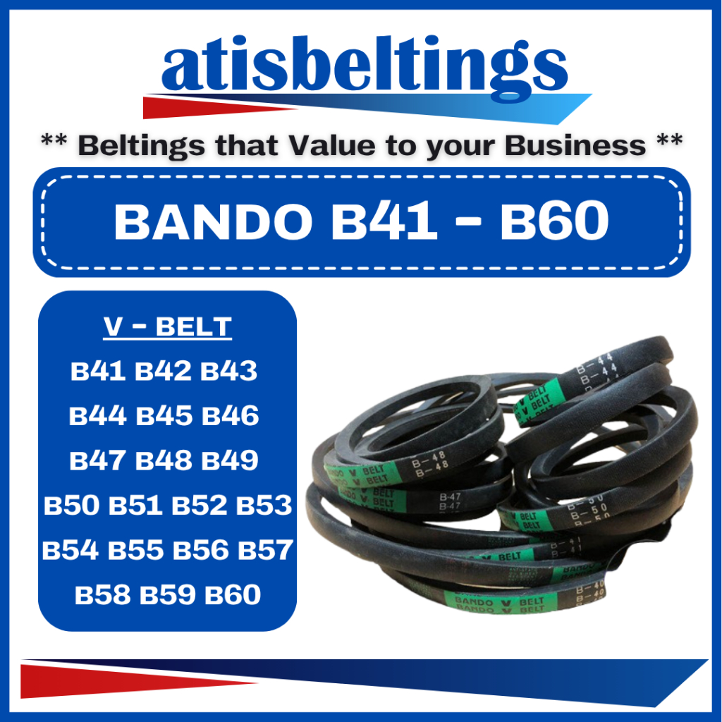 BANDO B41 B42 B43 B44 B45 B46 B47 B48 B49 B50 B51 B52 B53 B54 B55 B56 ...